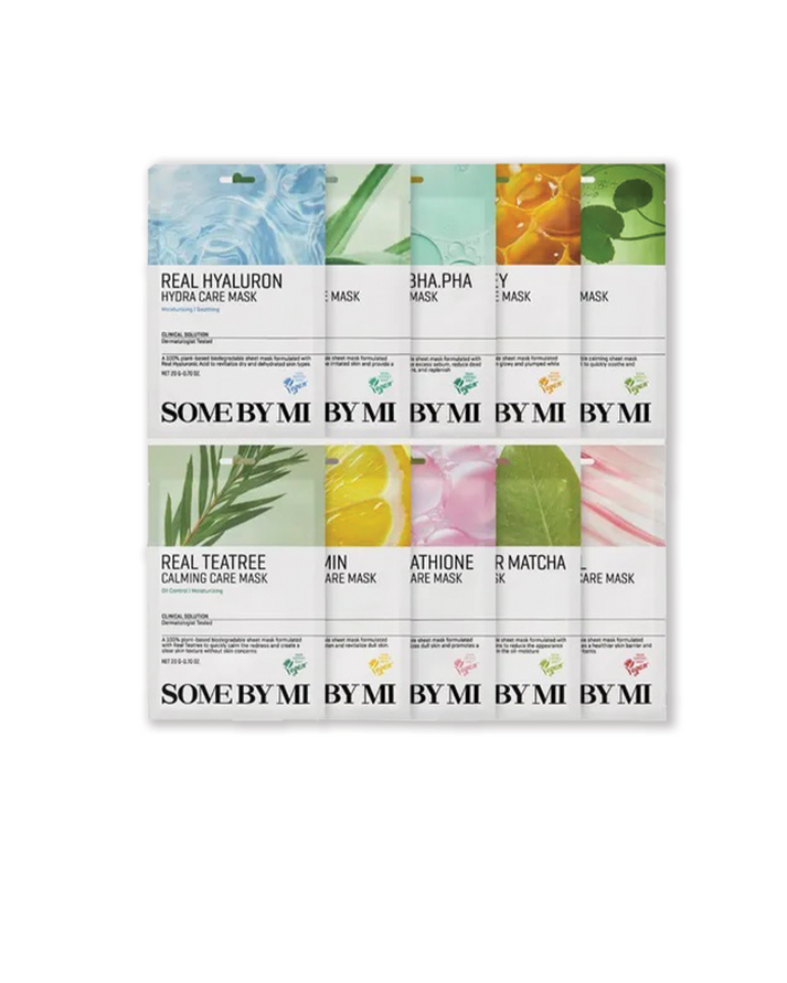 Real Care Mask - 10 Types 26g - Some By Mi – Beauty Wholesale Store